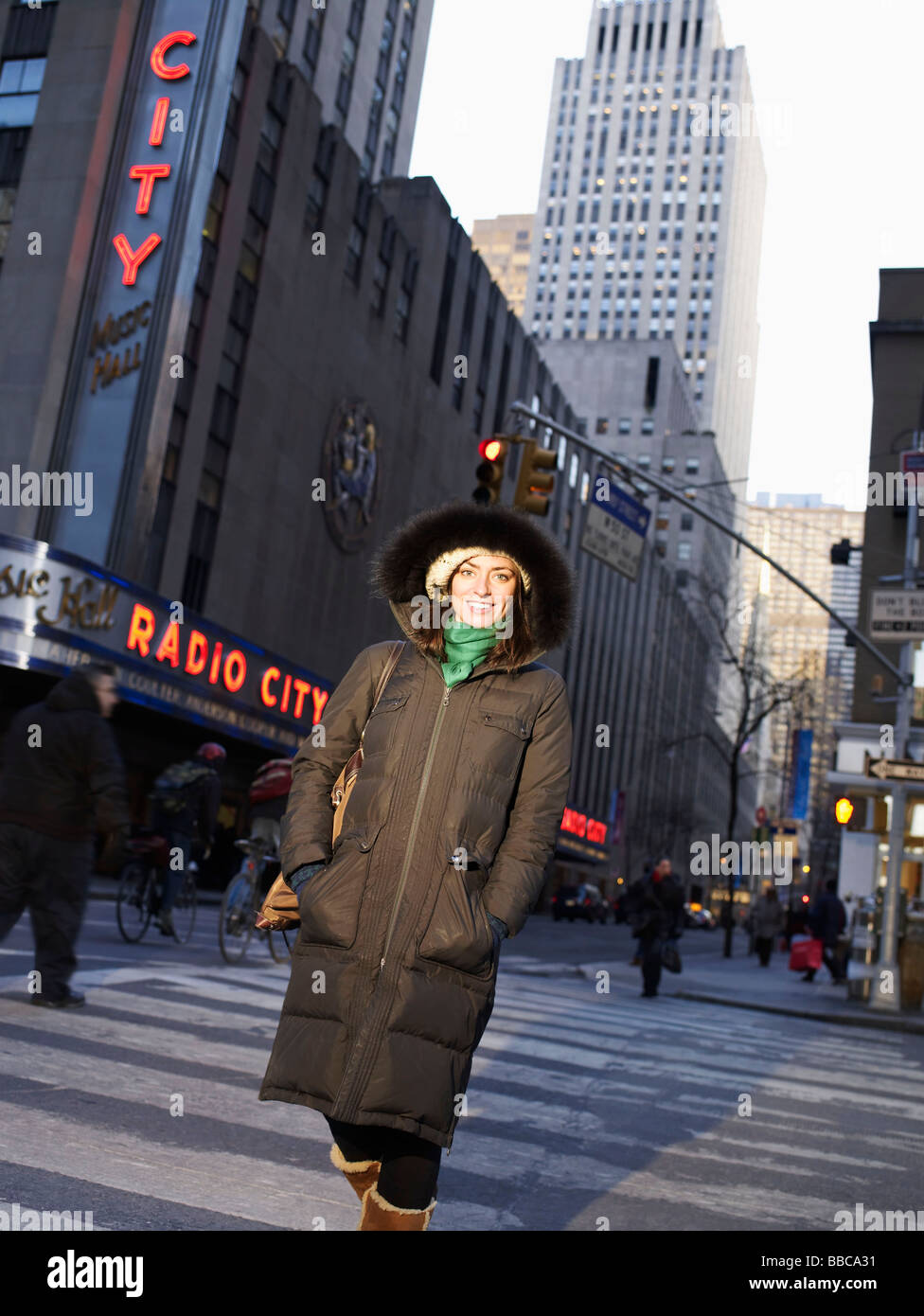 American new york street view street photography city hi-res stock ...