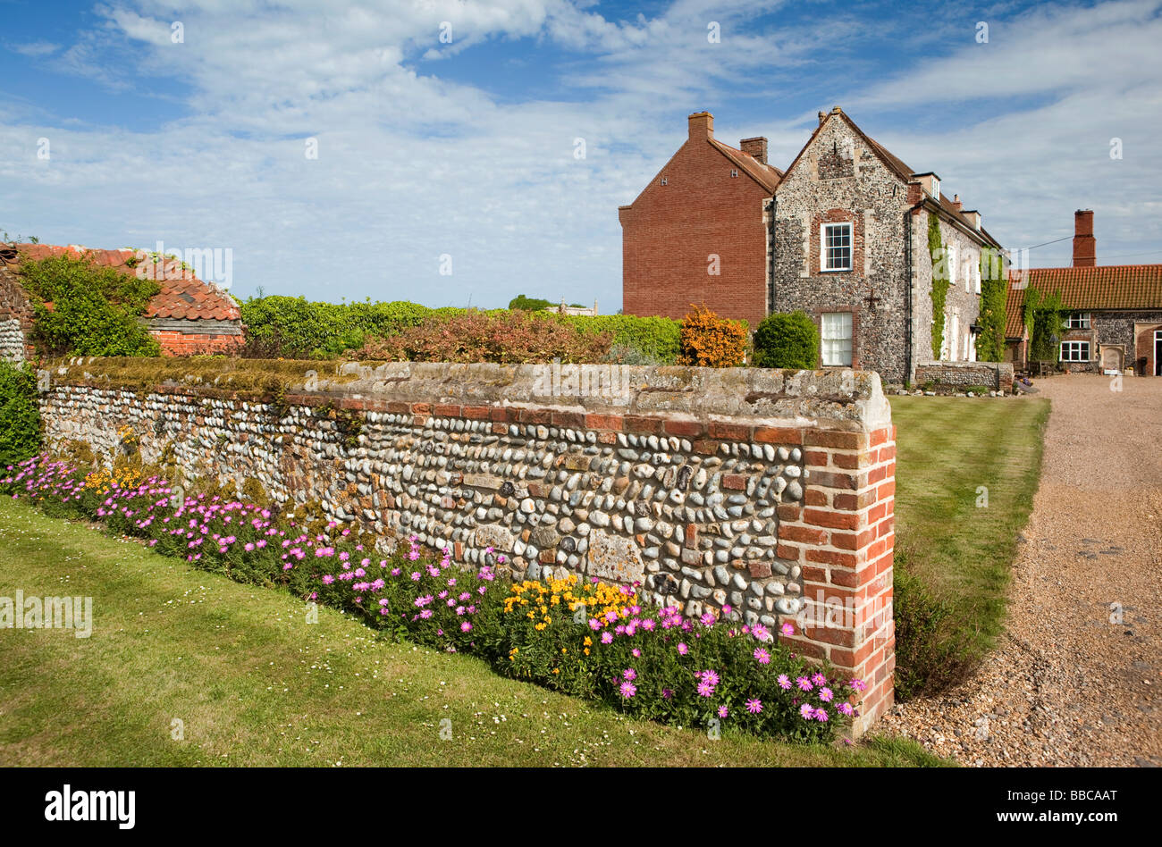 UK England Norfolk Waxham Hall Stock Photo - Alamy
