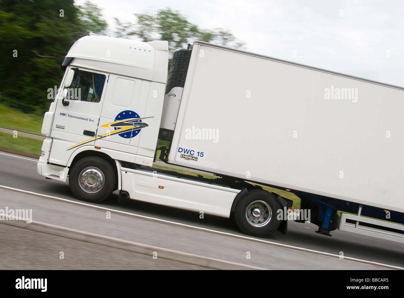 Truck Lorry Hgv Articulated Stock Photos & Truck Lorry Hgv Articulated ...