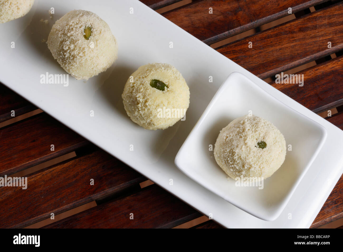 Kheer kadam is a milk-based sweet from Bengal Stock Photo - Alamy