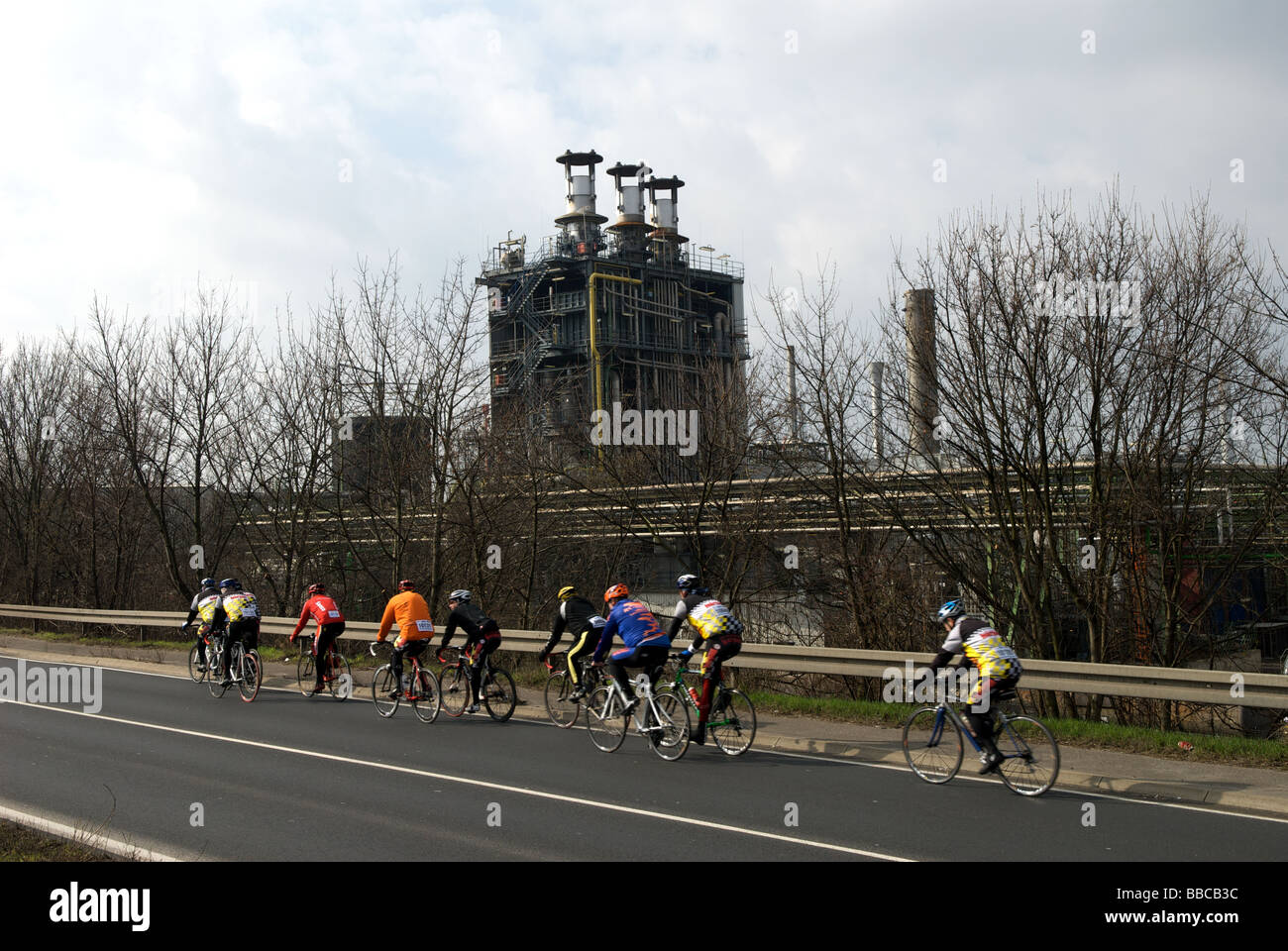 Cycle road race, Wesseling, Cologne, Germany Stock Photo - Alamy