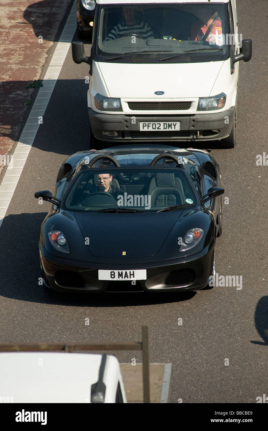 Traffic jam car uk queue hi-res stock photography and images - Alamy