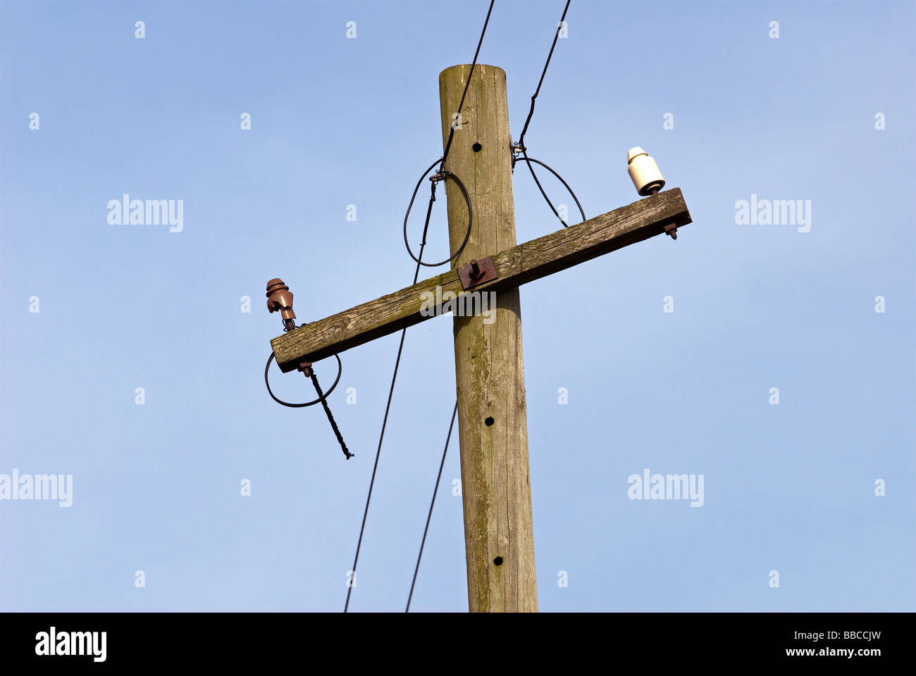 British telephone poles hi-res stock photography and images - Alamy
