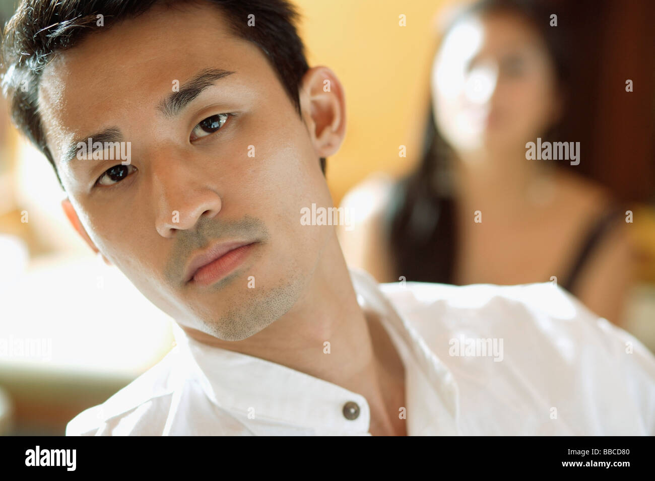 Man looking at camera, portrait Stock Photo - Alamy