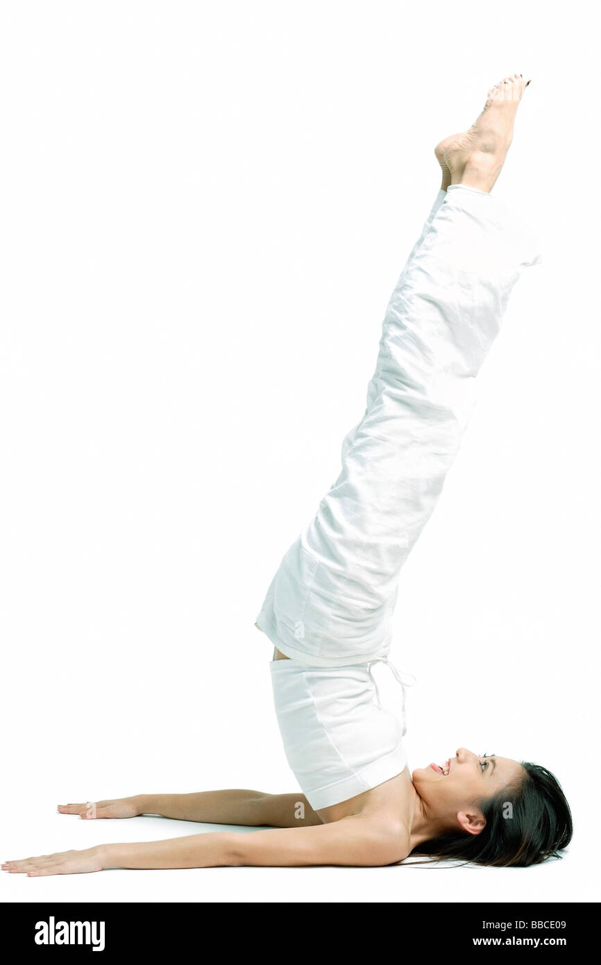 Back view on legs Cut Out Stock Images & Pictures - Alamy