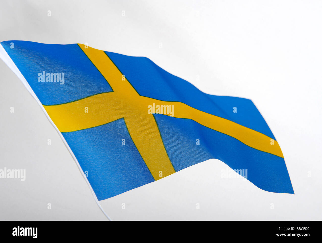 National flag of Sweden Stock Photo - Alamy