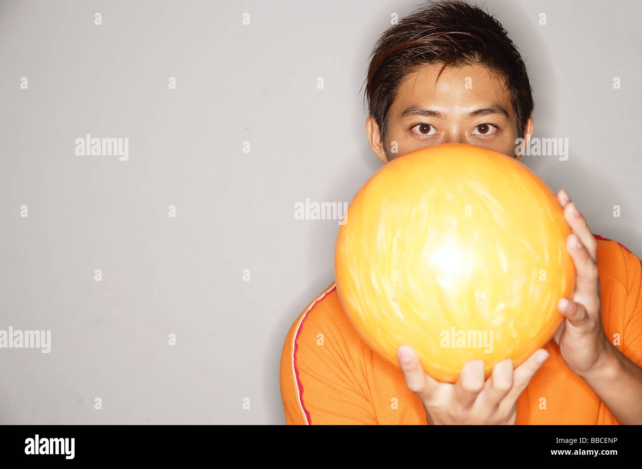 Ball in front of face hi-res stock photography and images - Alamy