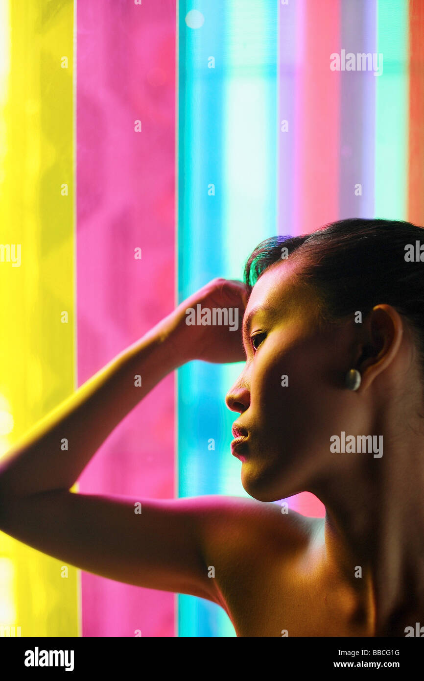 Hand coloured glass hi-res stock photography and images - Alamy