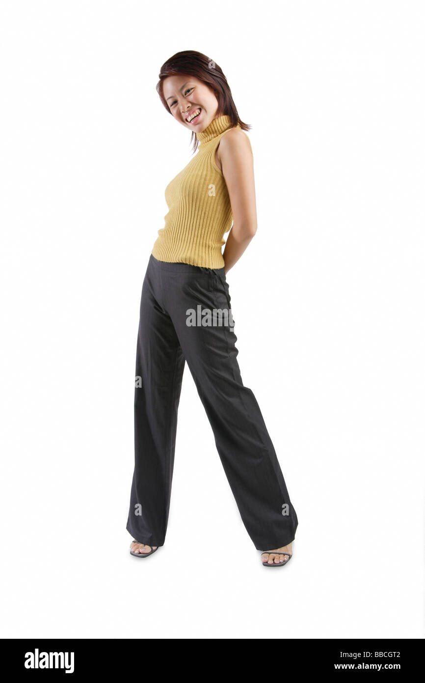 Full body back to camera Cut Out Stock Images & Pictures - Alamy