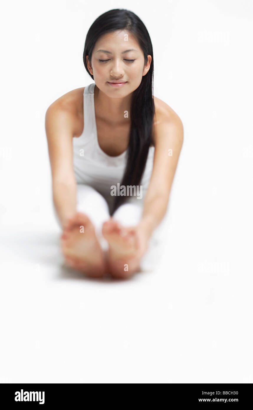 On one feet Cut Out Stock Images & Pictures - Alamy