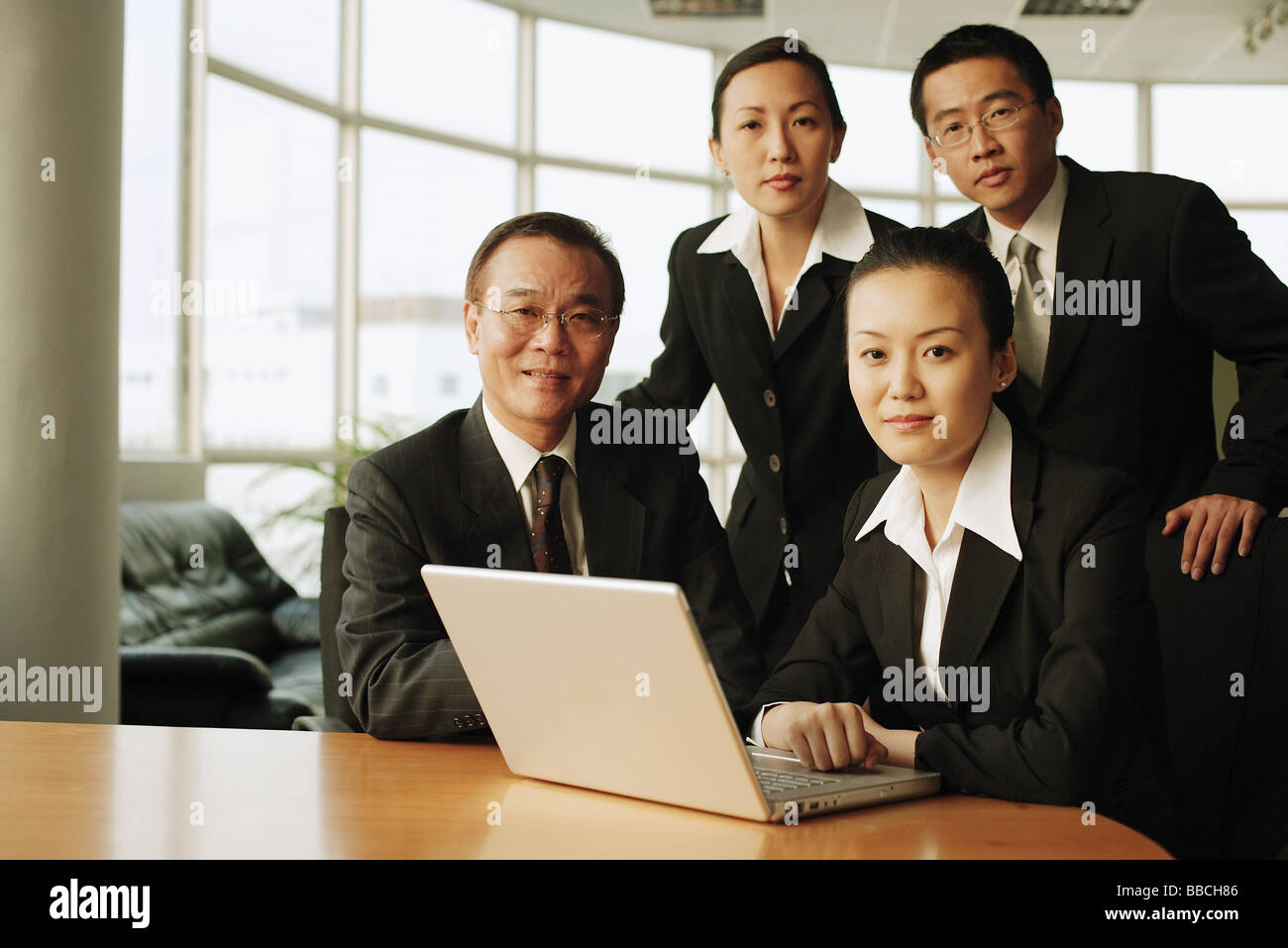 Group of executives, portrait Stock Photo - Alamy