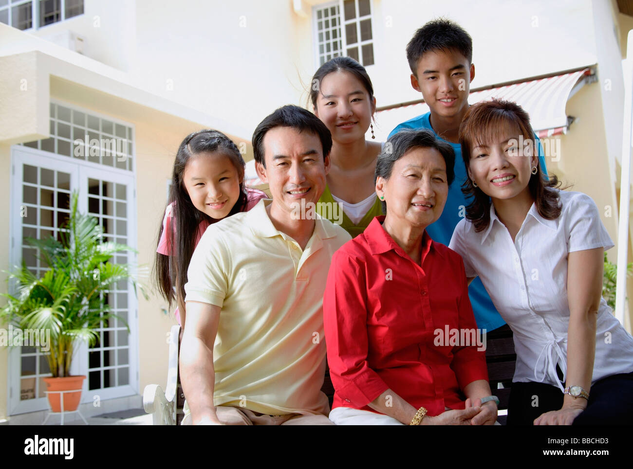 Chinese family generations teenager hi-res stock photography and images ...
