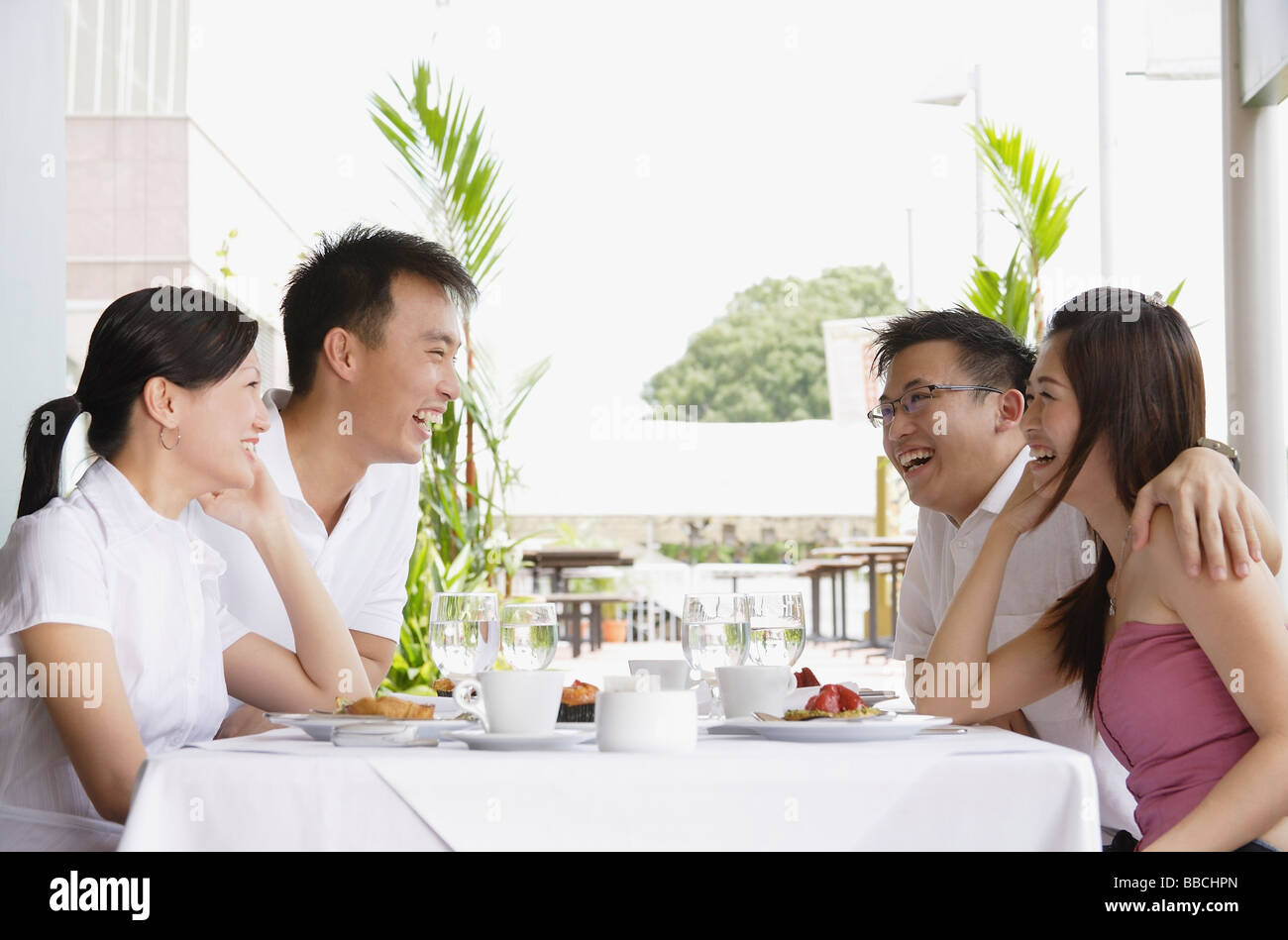 Top half smiling laughing hi-res stock photography and images - Alamy