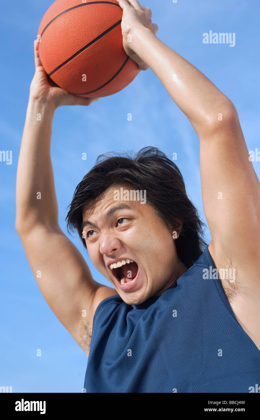 Holding shouting hi-res stock photography and images - Alamy