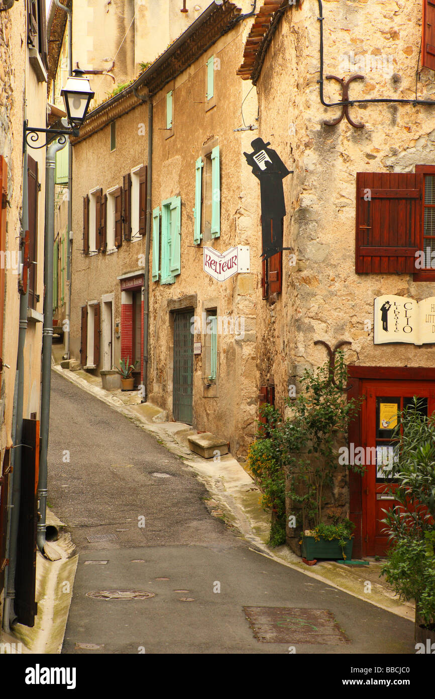 Village of montolieu hi-res stock photography and images - Alamy