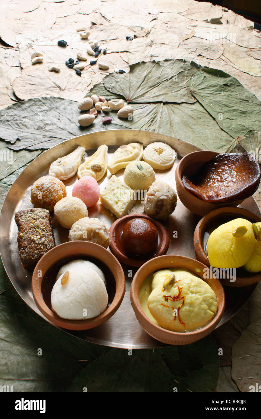 'All Sweets - Mixture of all Indian sweets Stock Photo - Alamy
