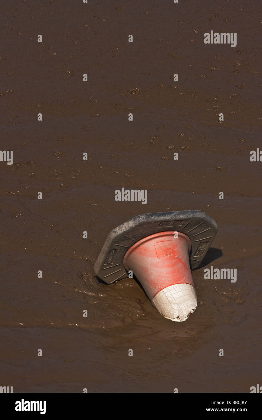Traffic cone in river hi-res stock photography and images - Alamy