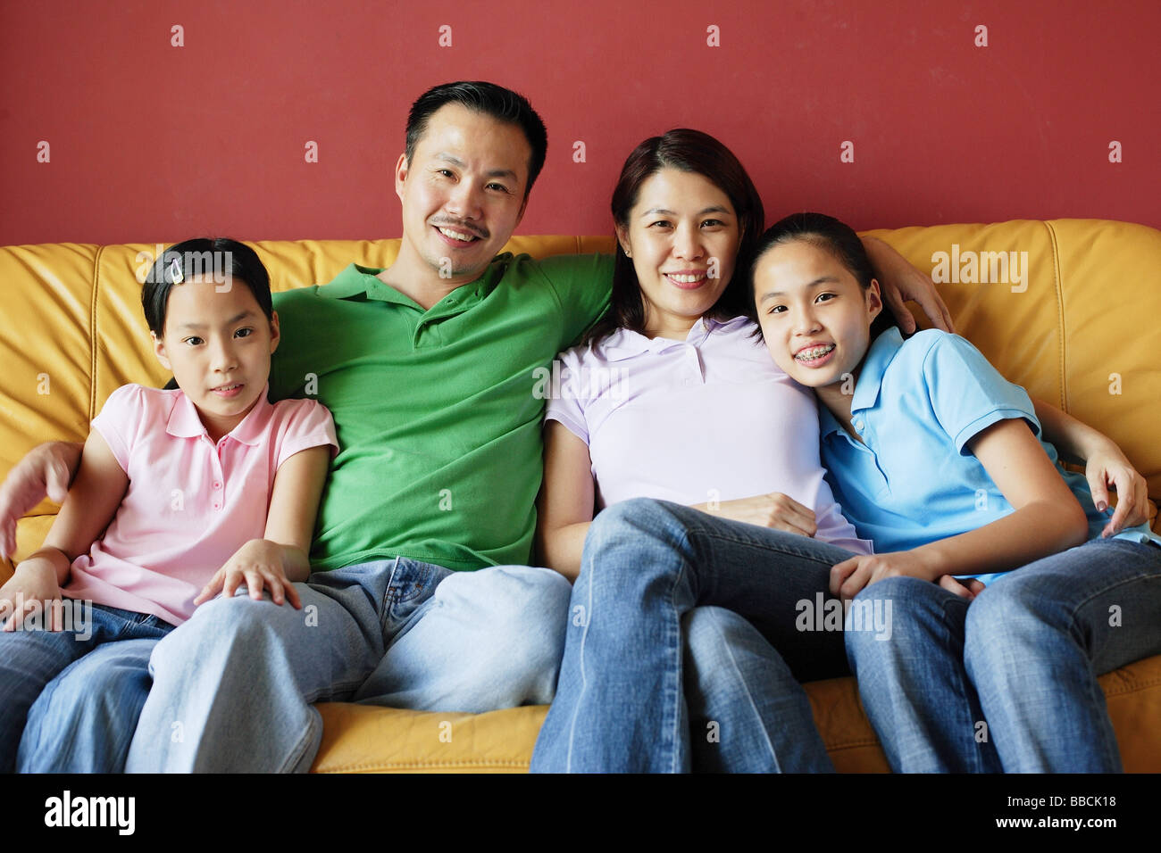 Four sitting hi-res stock photography and images - Alamy