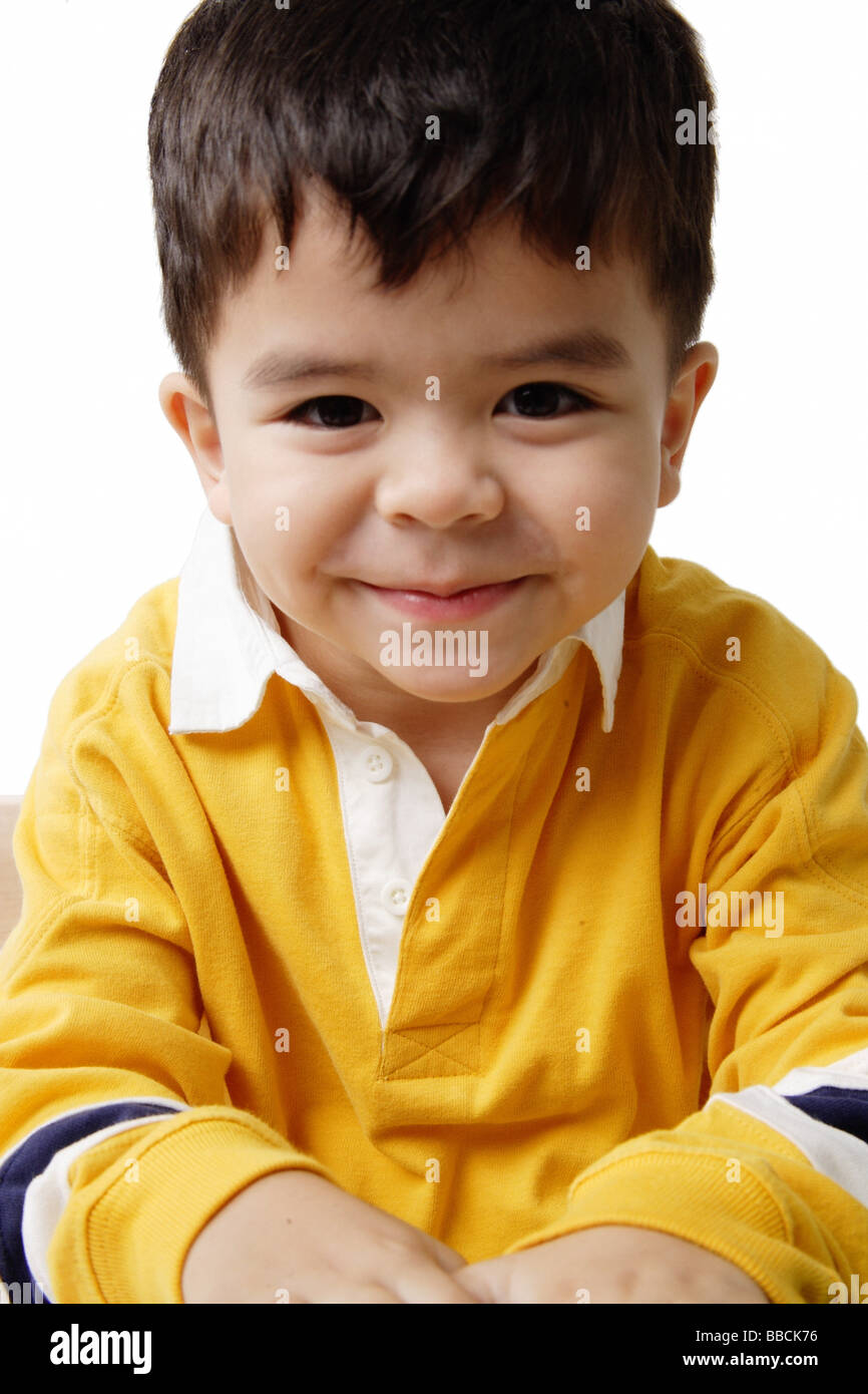 Boy smiling at camera Stock Photo - Alamy