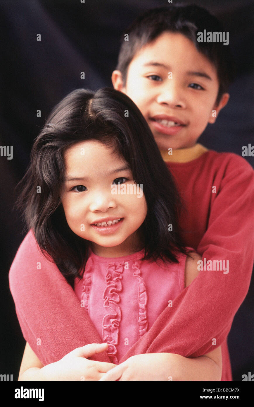 Filipino girl boy siblings hi-res stock photography and images - Alamy