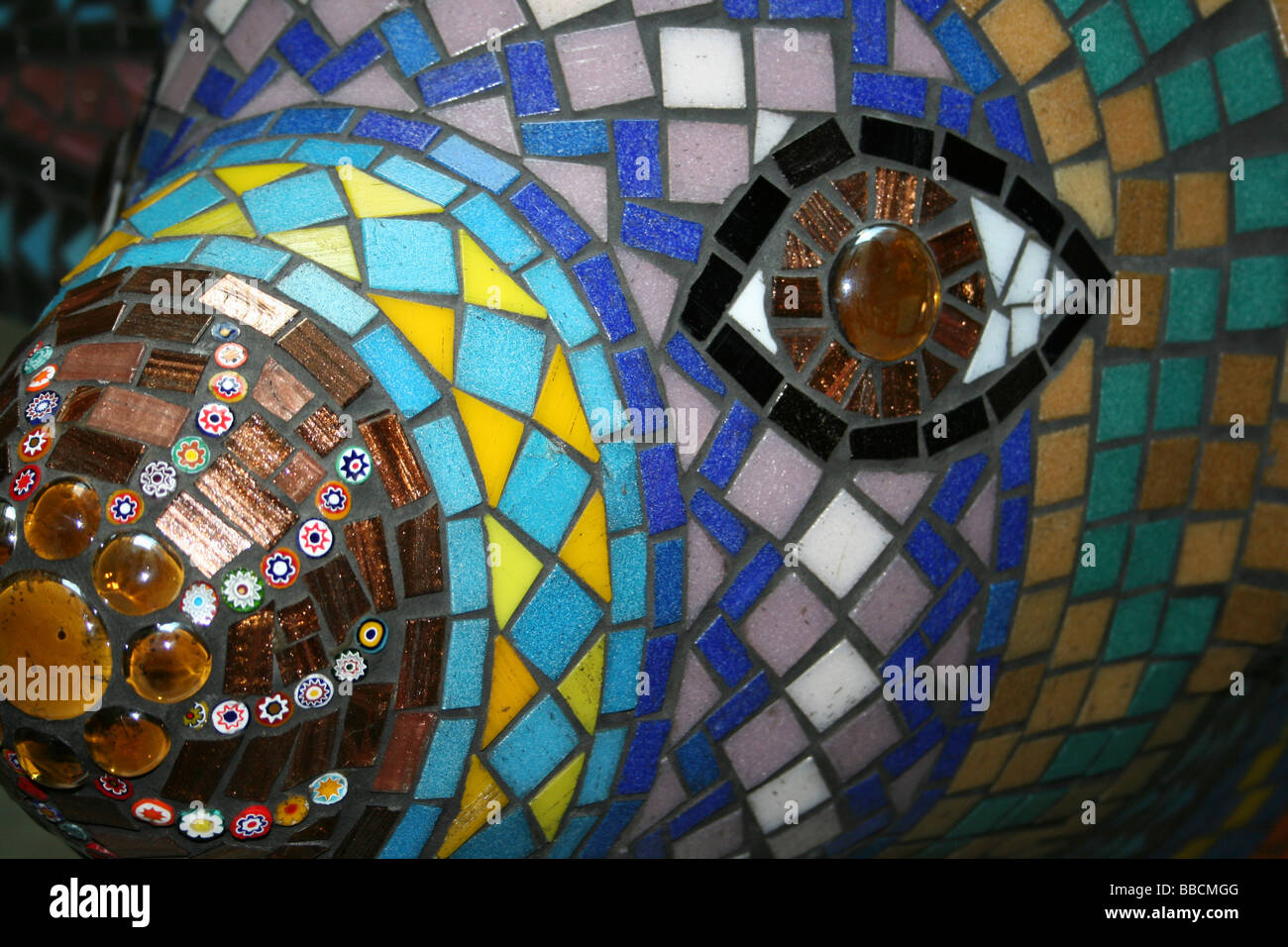 Close Up Of The Head Of Mandy the Mandala Superlambanana, Liverpool ...