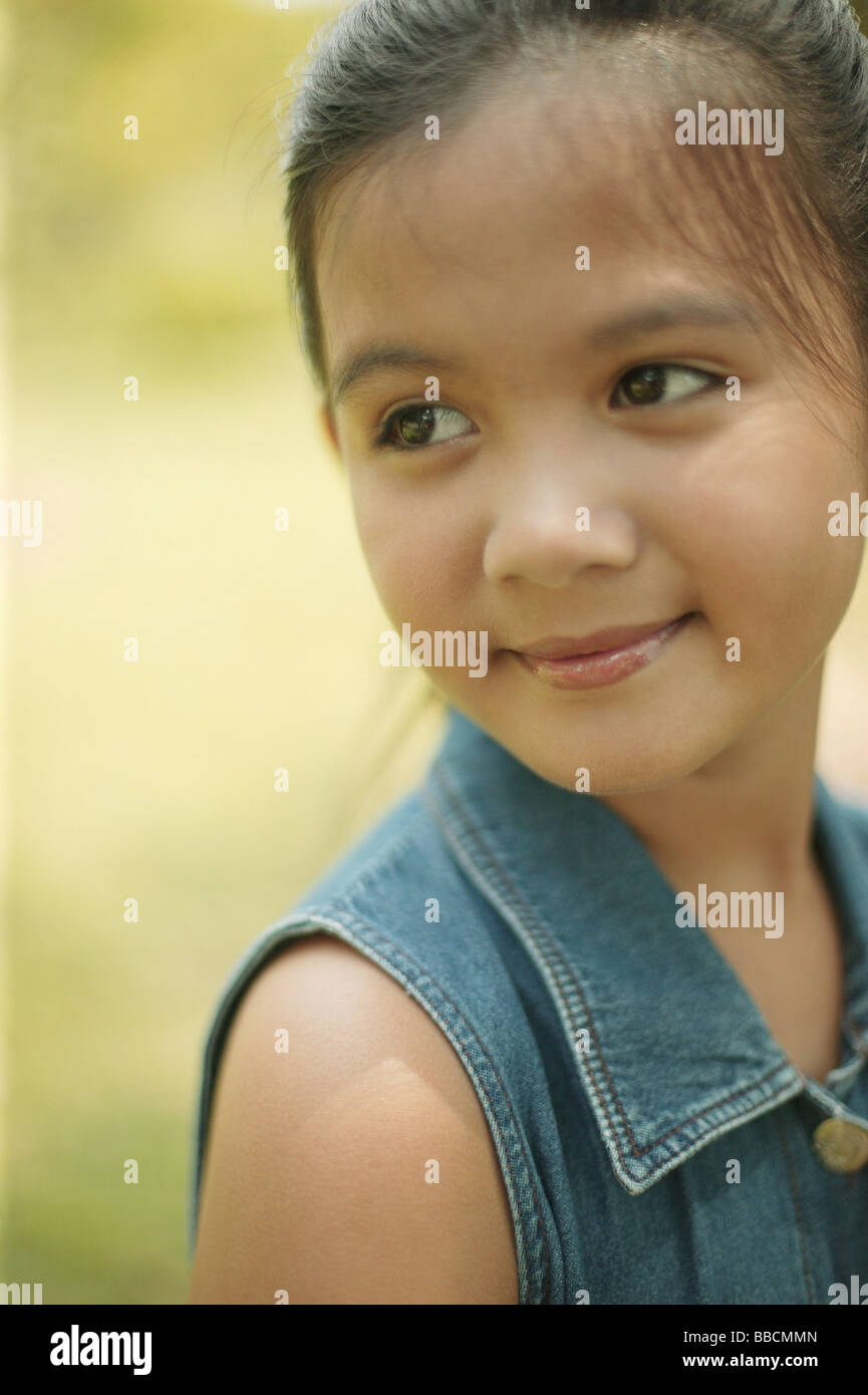 Young girl smiling, portrait Stock Photo - Alamy Young girl smiling, portrait Stock Photo - Alamy