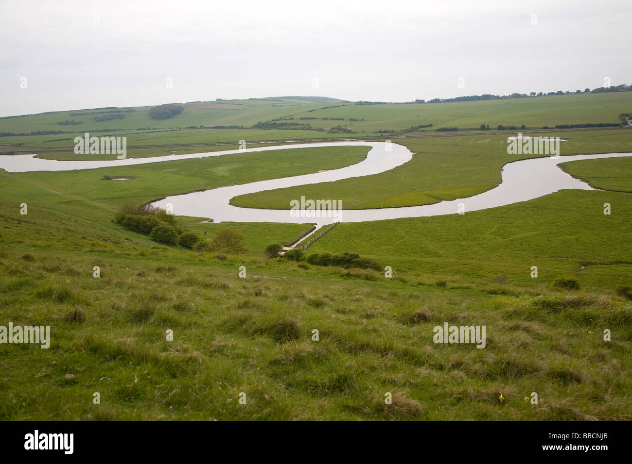 River cuckmere meanders flood hi-res stock photography and images - Alamy