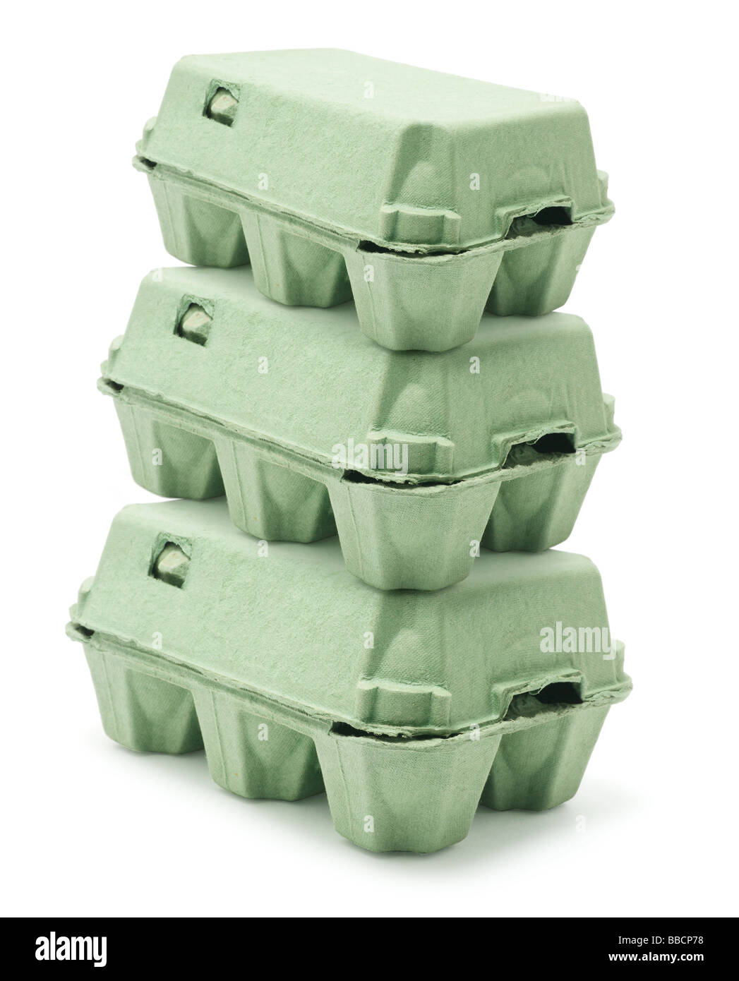 Stack of Egg Cartons Stock Photo - Alamy