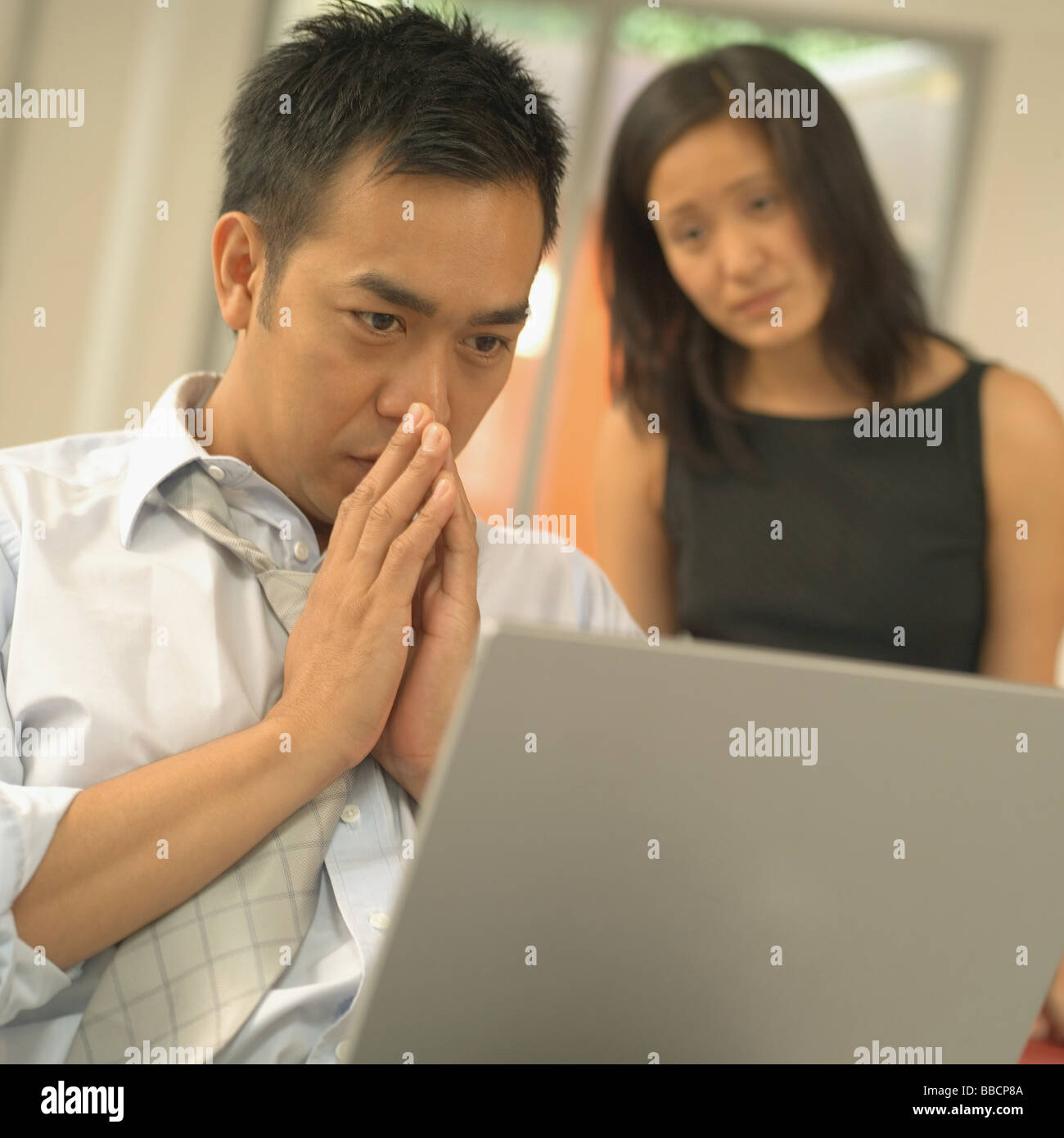Filipino man worried hi-res stock photography and images - Alamy