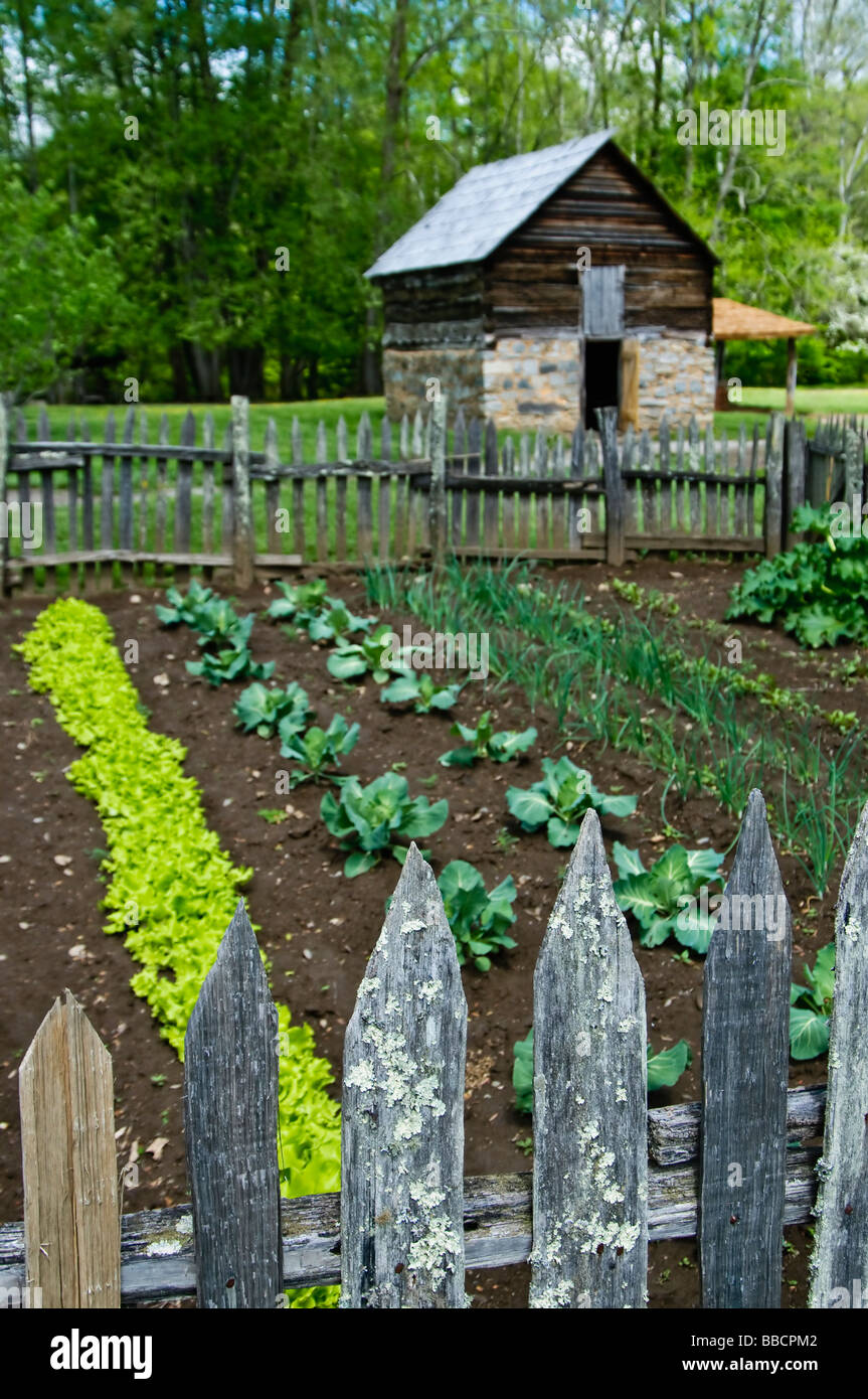 farming garden with barn house Stock Photo - Alamy
