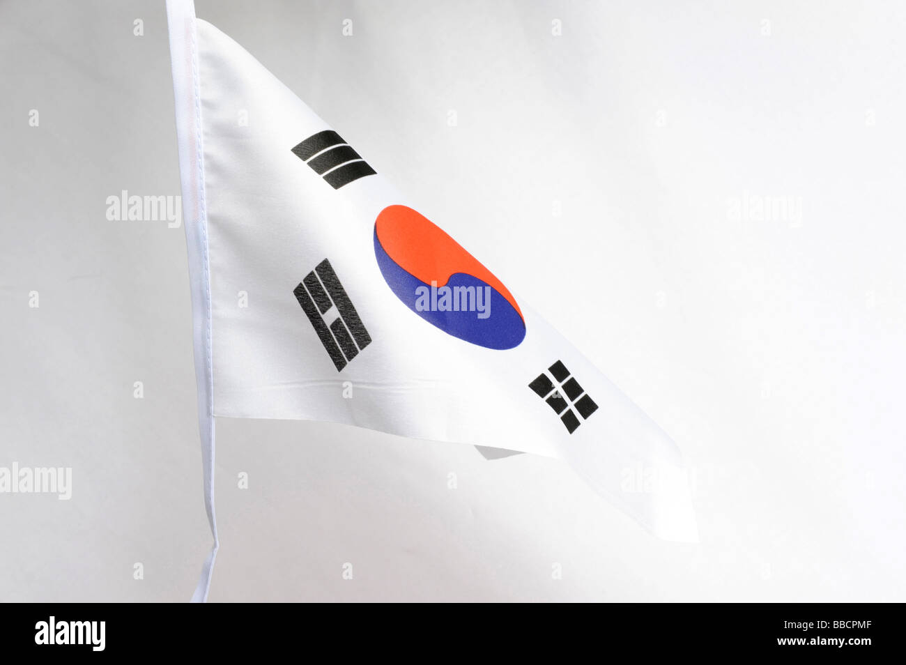 South korea national flag flags hi-res stock photography and images - Alamy
