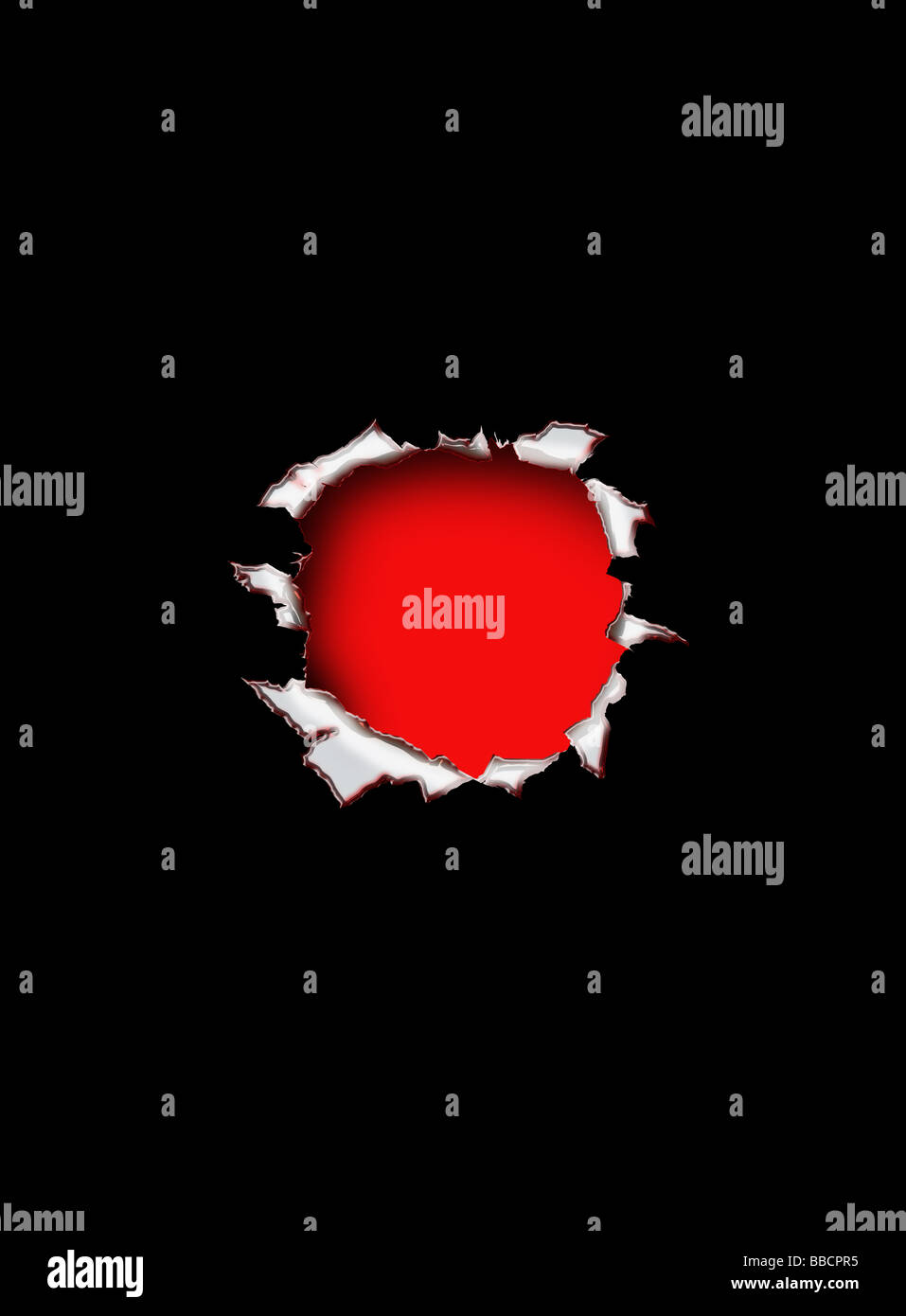 Gunshot holes wall hi-res stock photography and images - Alamy