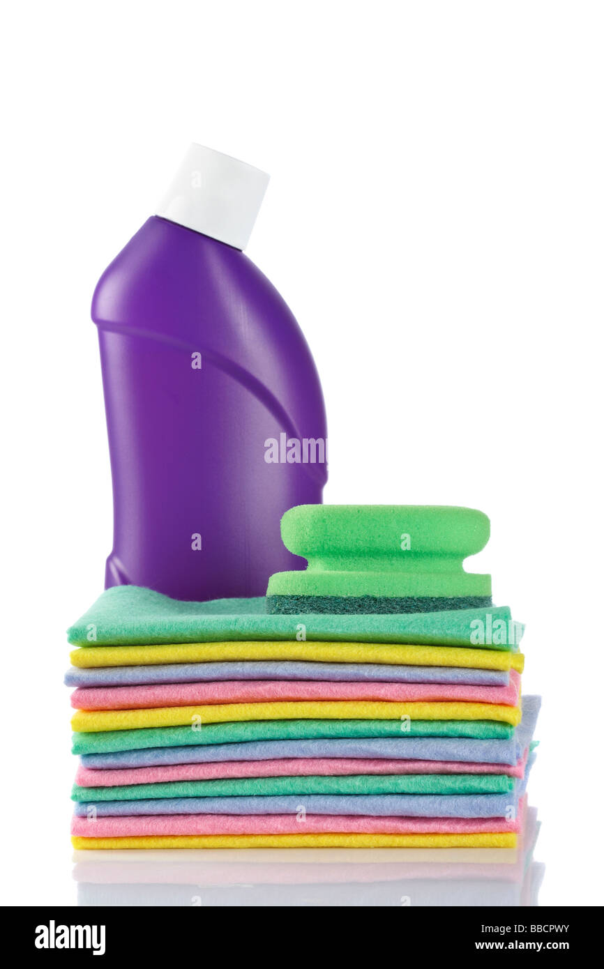 Household sponges Cut Out Stock Images & Pictures - Alamy