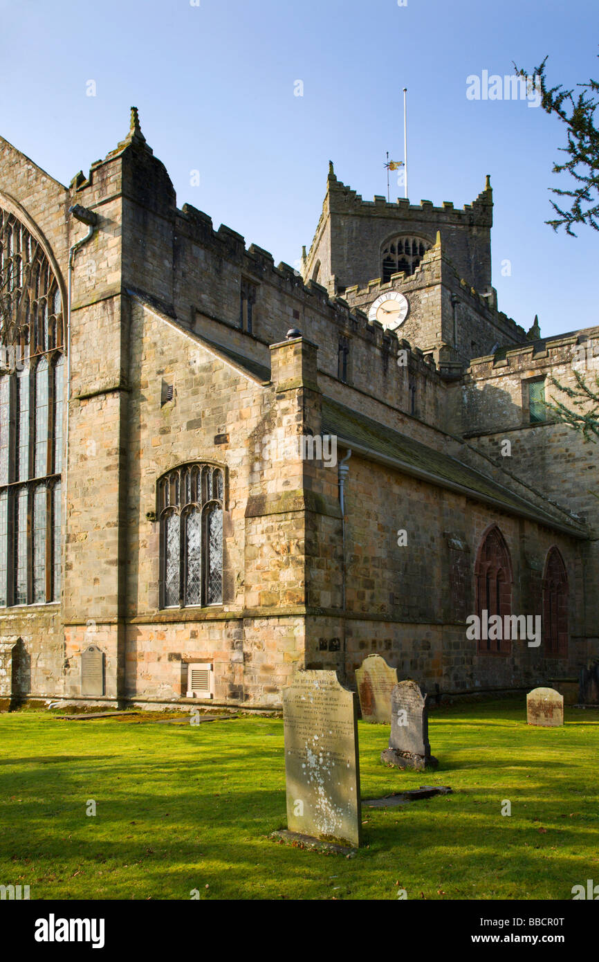 Cartmel Priory Cartmel Cumbria England Stock Photo - Alamy