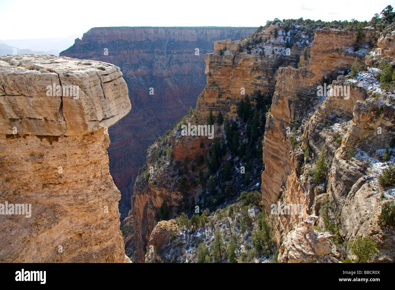 South Rim view of the Grand Canyon Arizona USA Stock Photo - Alamy