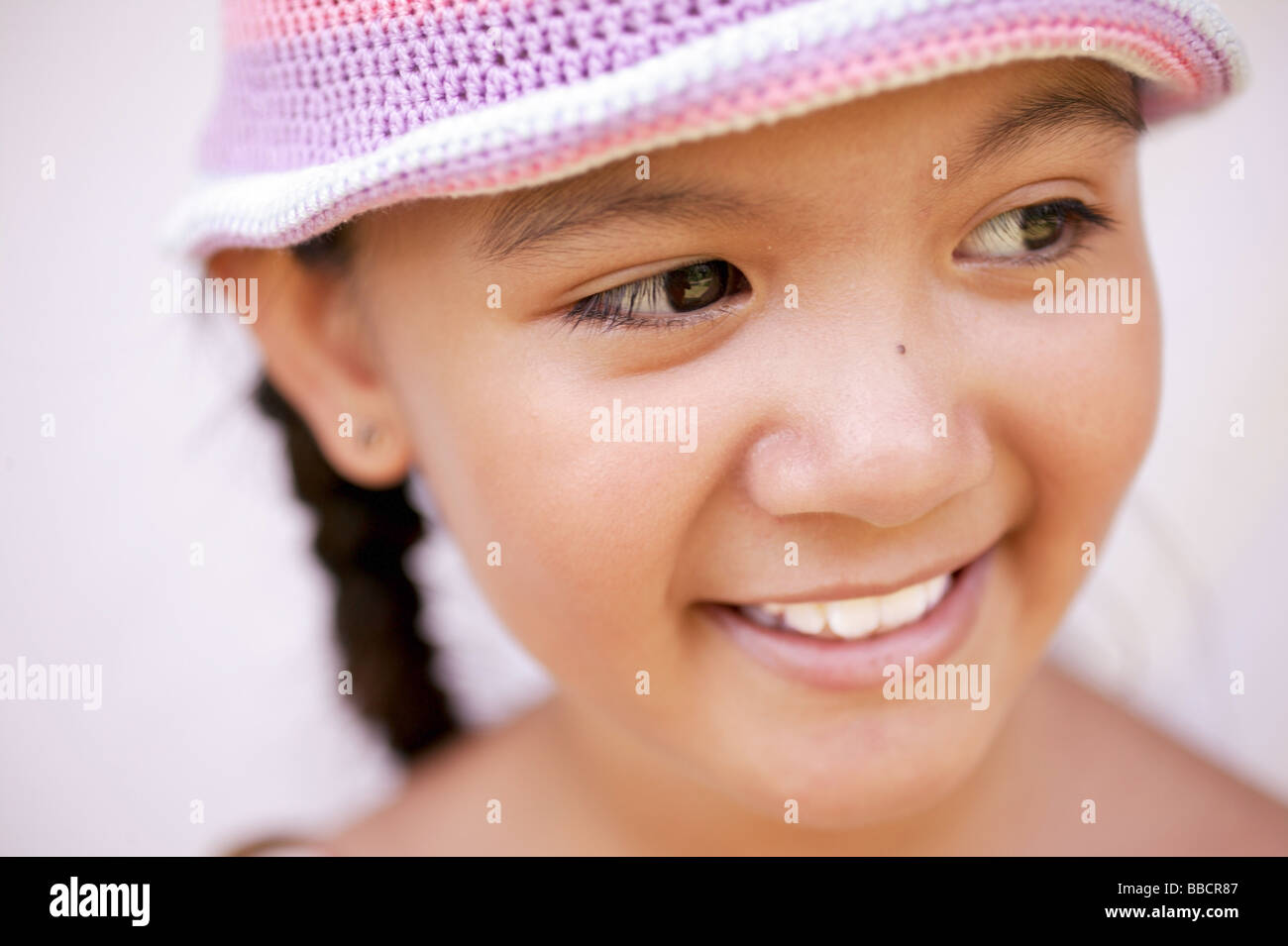 Young girl smiling, portrait Stock Photo - Alamy Young girl smiling, portrait Stock Photo - Alamy