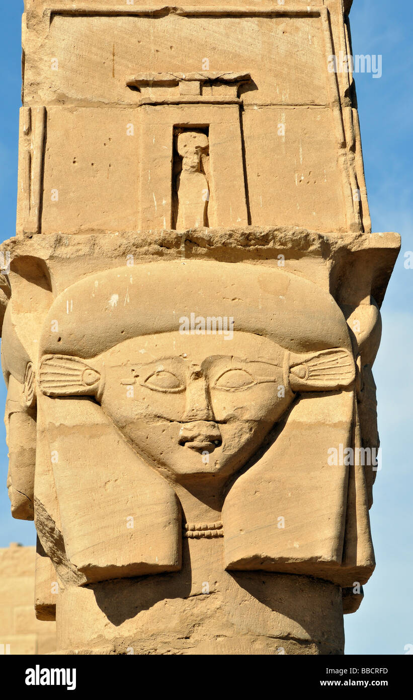 Hathoric column hi-res stock photography and images - Alamy