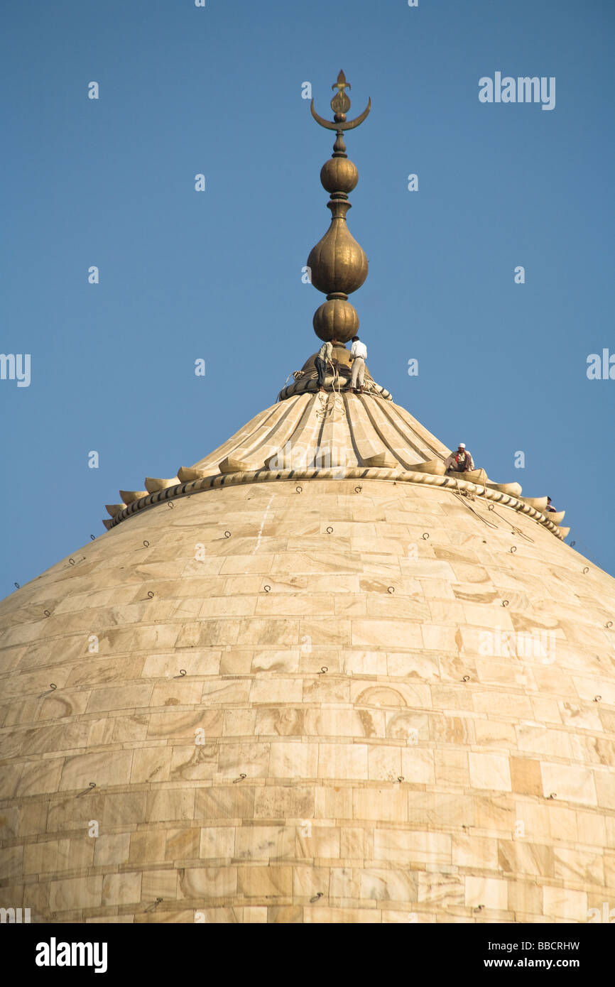 Taj Mahal Dome View