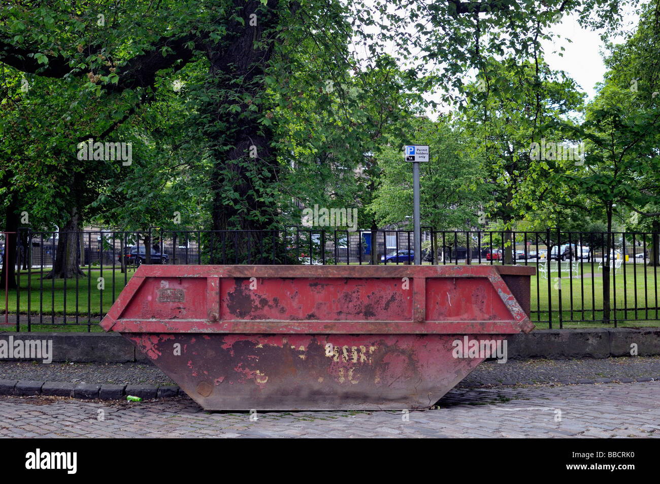 Steel skip hi-res stock photography and images - Alamy