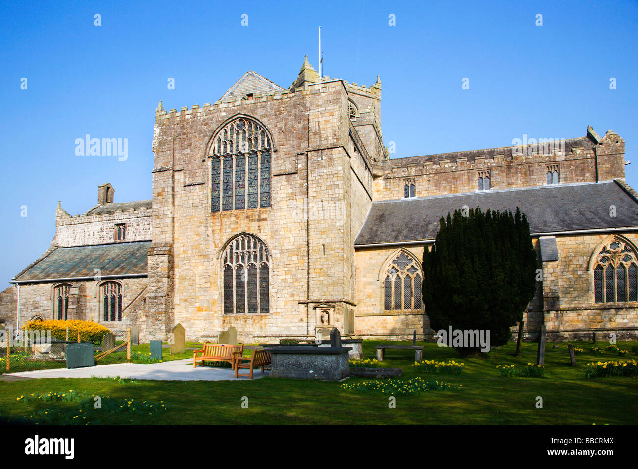 Cartmel priory church of st mary hi-res stock photography and images ...