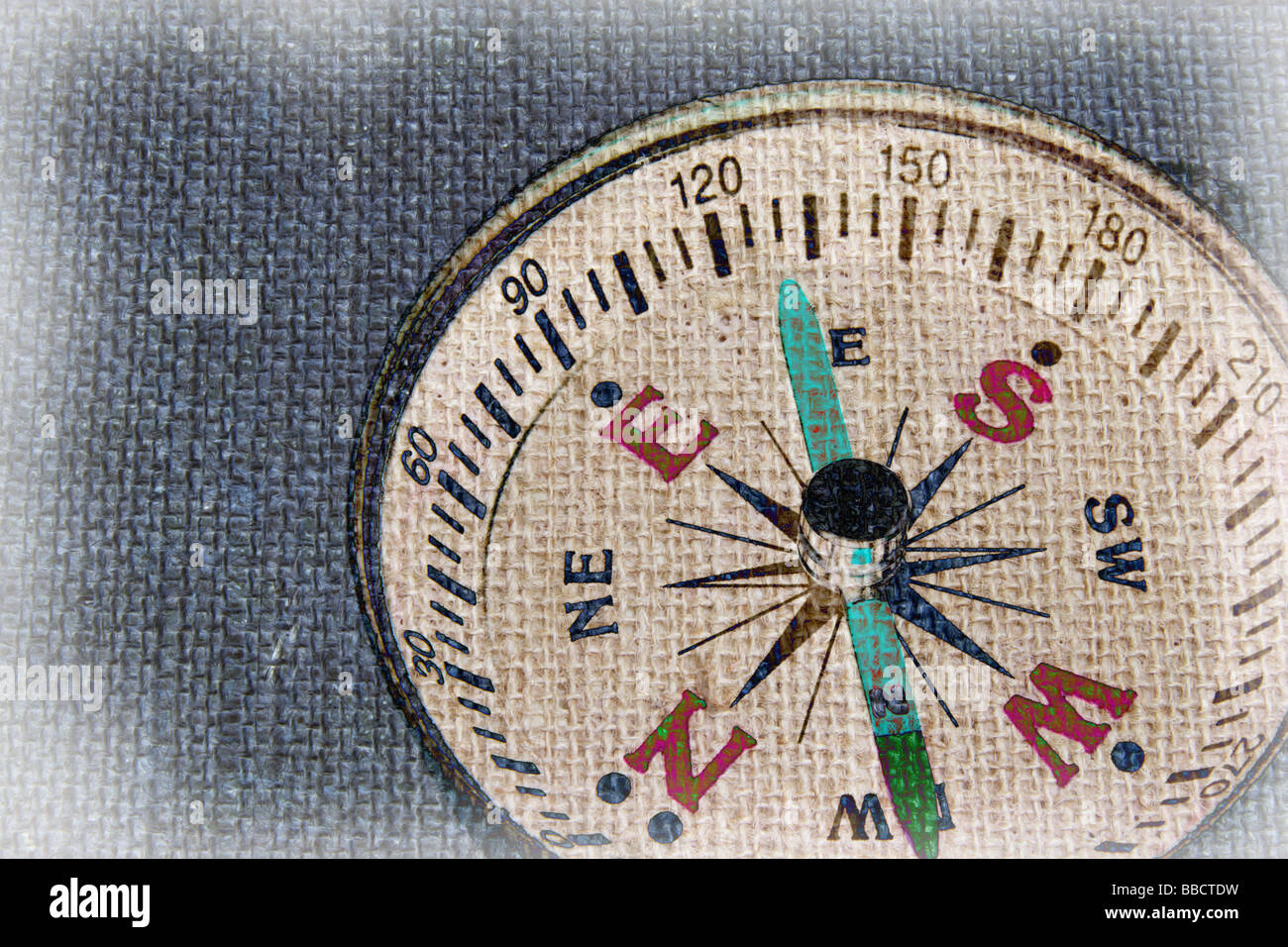 Cardinal points of the compass hi-res stock photography and images - Alamy