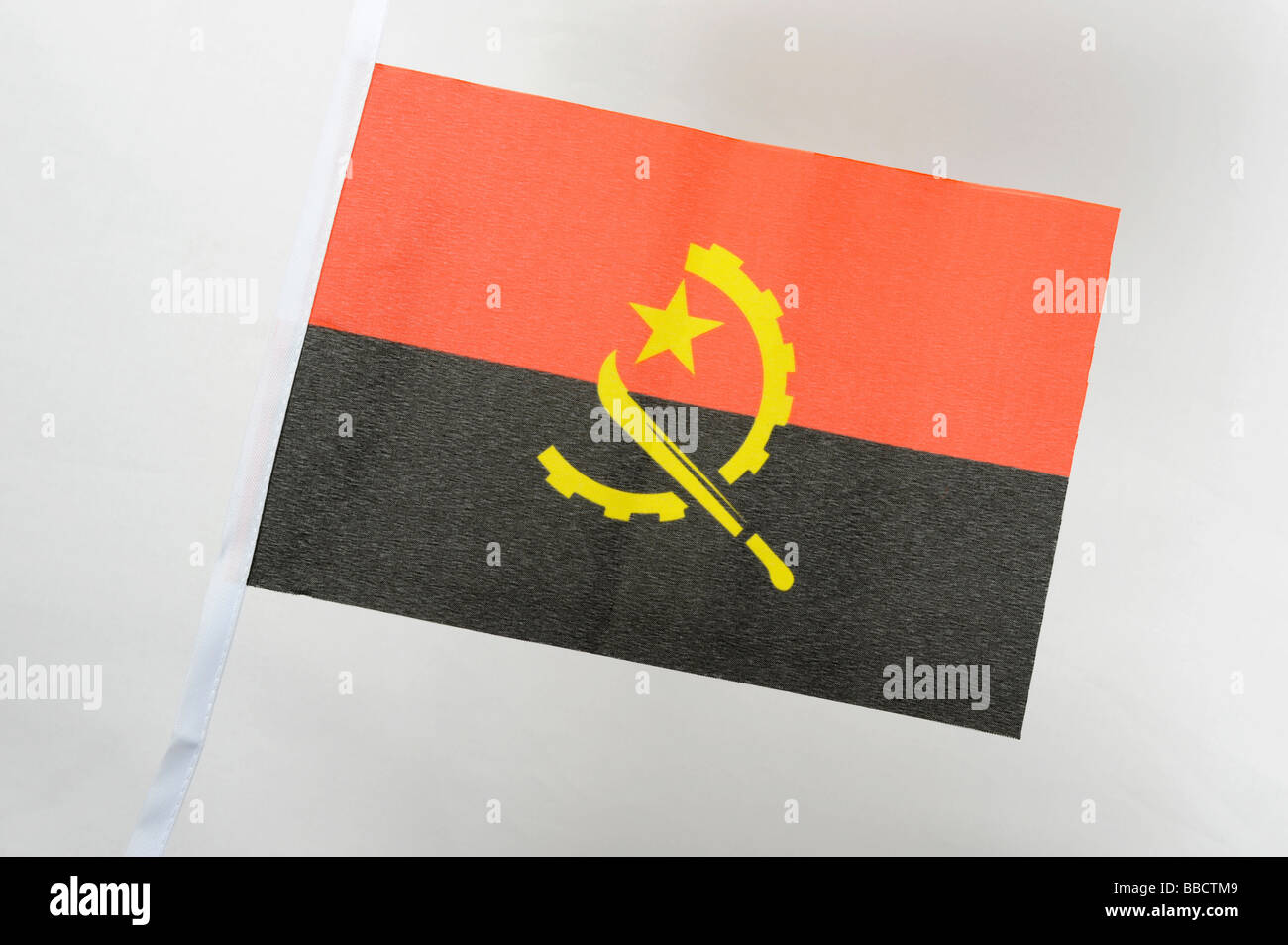 Angola national flag hi-res stock photography and images - Alamy