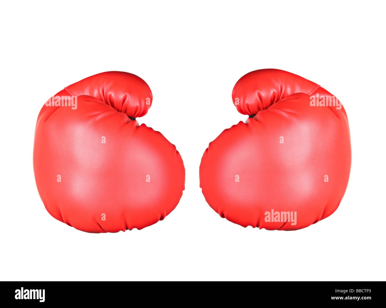 Boxing gloves isolated on white Stock Photo - Alamy