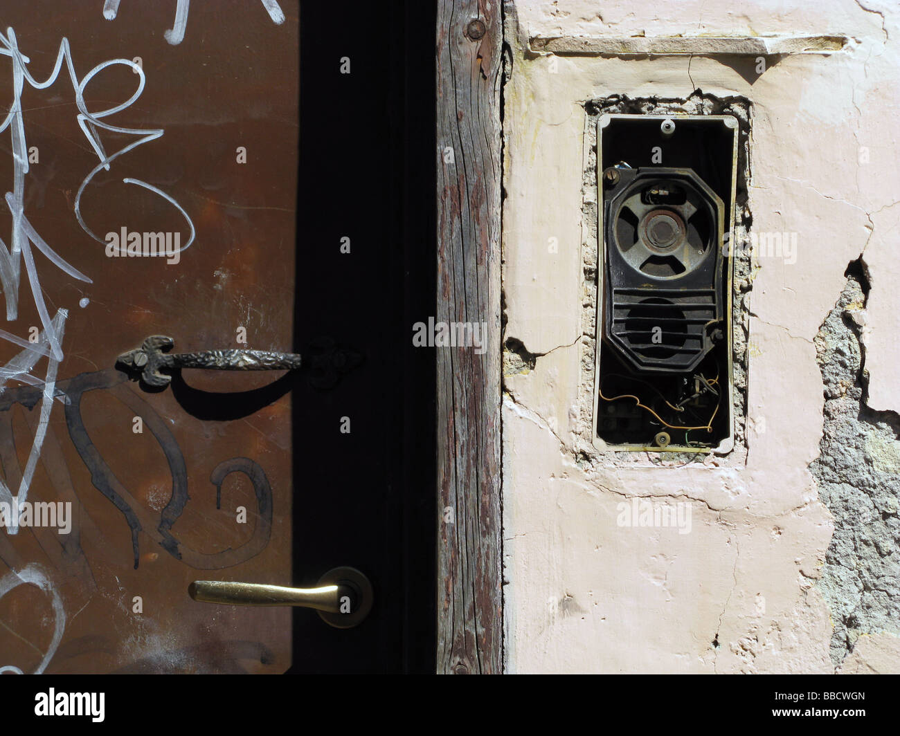 Speaker damaged button communication breakdown break broken hi-res ...