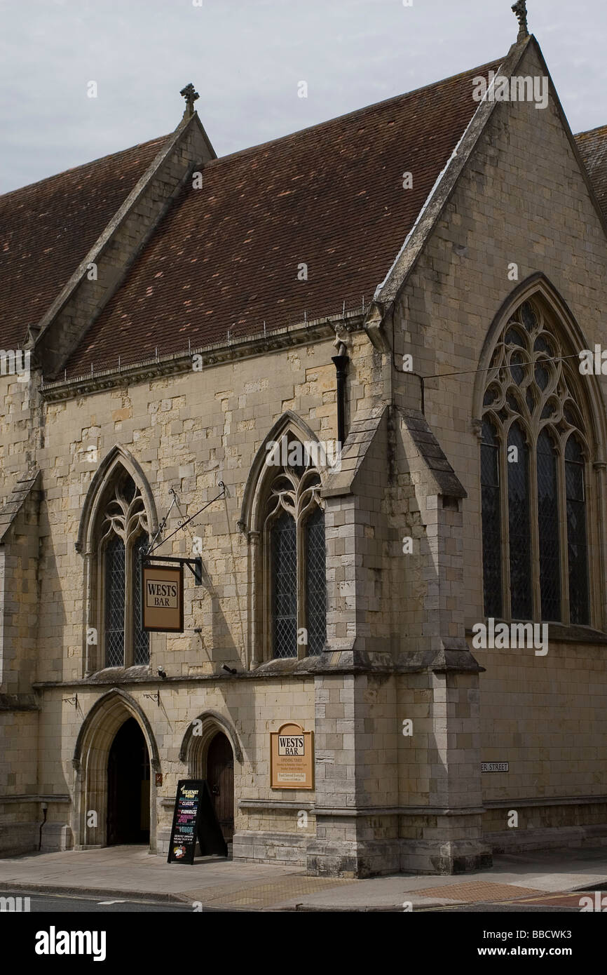 Church that has been converted into a pub Stock Photo - Alamy
