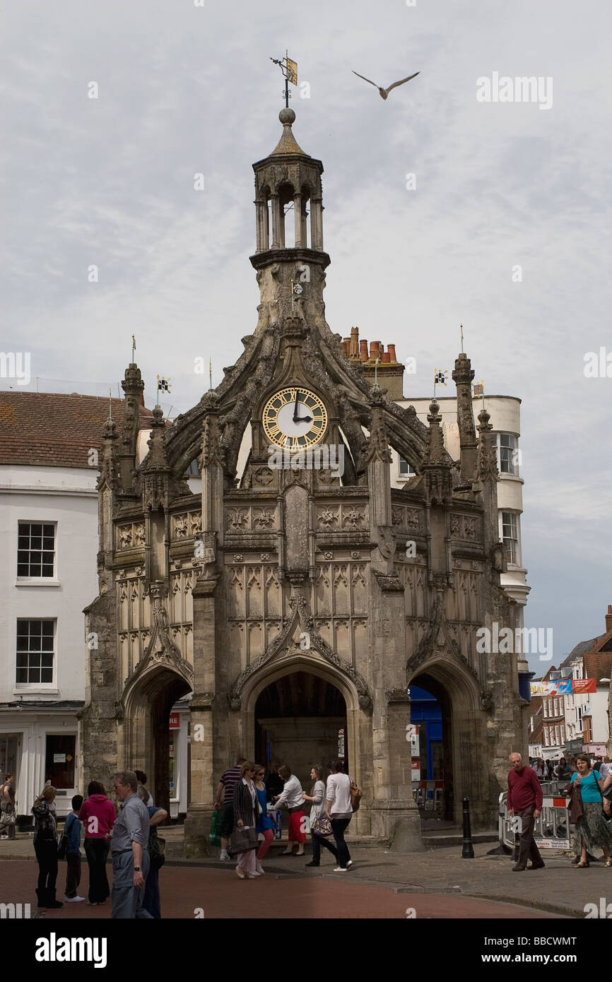 Chichester Cross Clock High Resolution Stock Photography and Images - Alamy