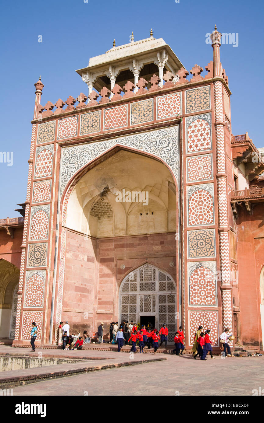 Mausoleum sikandra near agra uttar hi-res stock photography and images ...