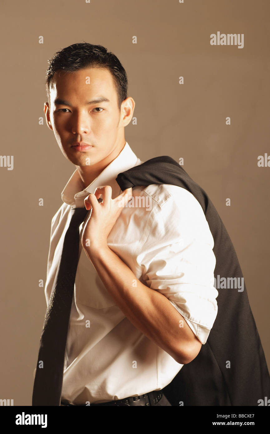 Man in jacket and tie hi-res stock photography and images - Alamy