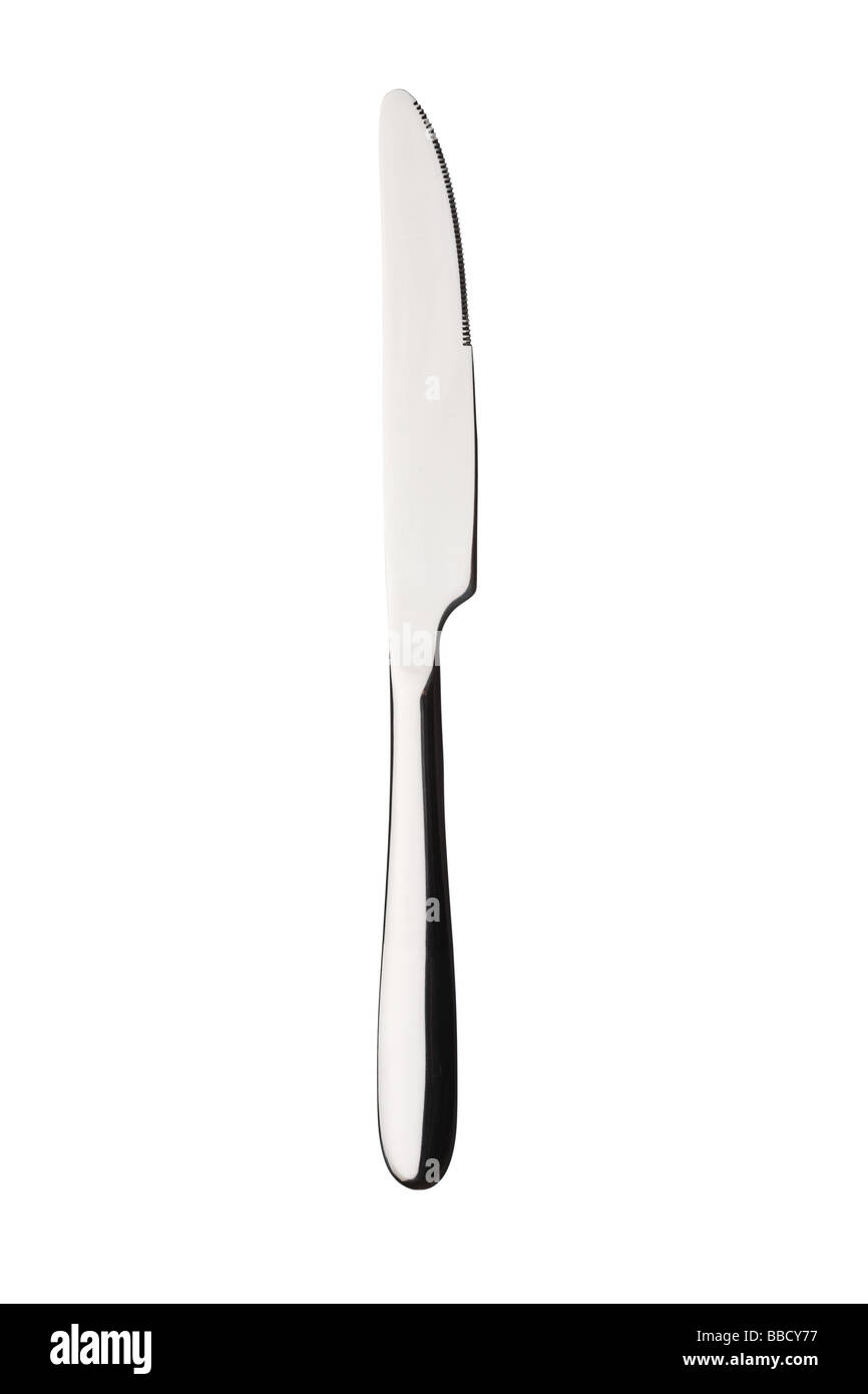 Knife isolated against white background Stock Photo - Alamy