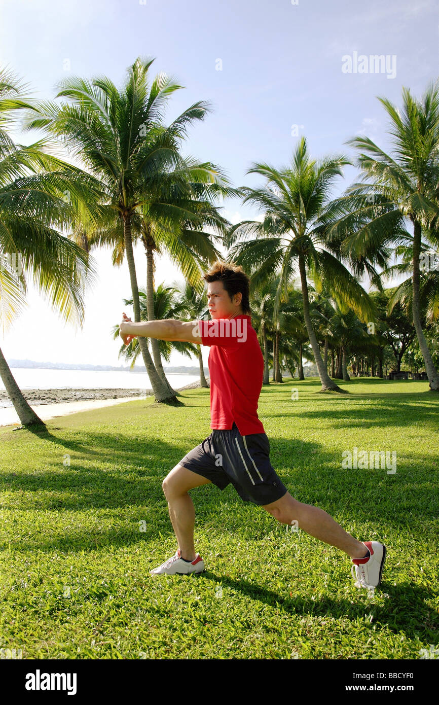 Person wearing red shirt hi-res stock photography and images - Alamy